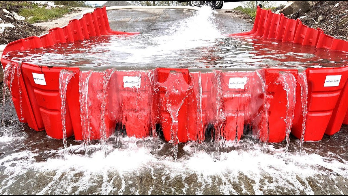 Boxwall Flood Barrier | Freestanding Mobile Flood Protection – Floodshield
