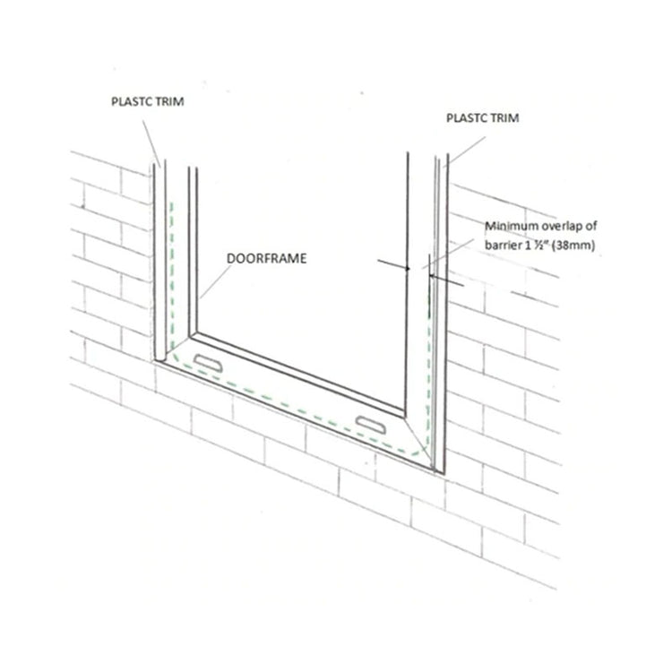 uPVC Frame Installation | Floodshield Barrier