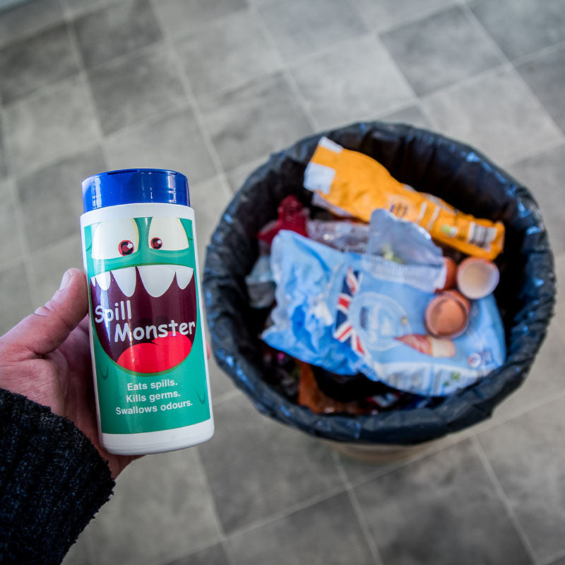 Spill Monster Absorbent Powder | Helpful Flood Cleanup – Floodshield