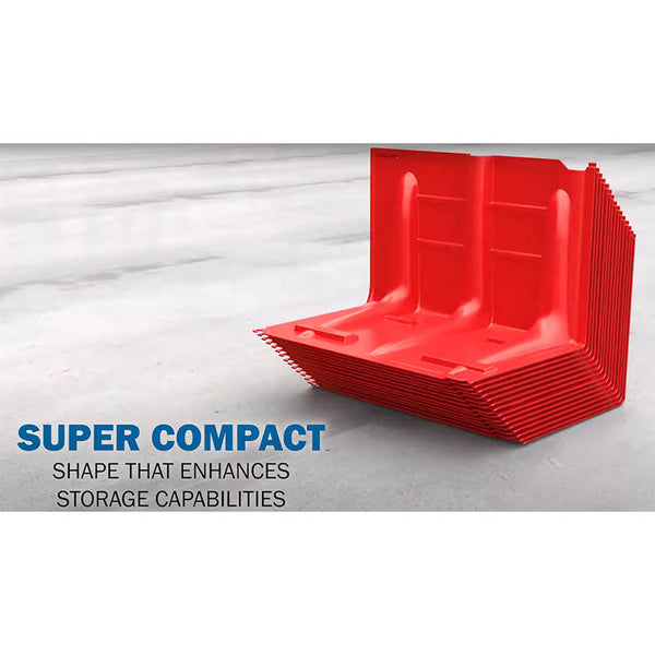 Boxwall Flood Barrier | Freestanding Mobile Flood Protection – Floodshield